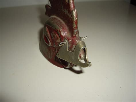 Layton Vintage Chicken Rooster Beak Pik Gard Salesman Sample Store