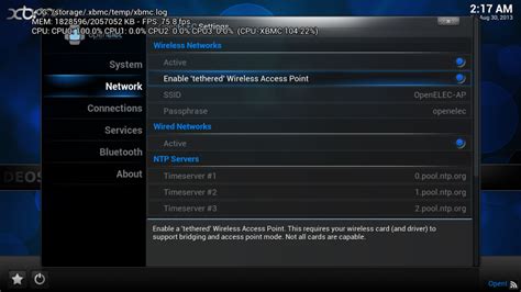 can openelec be used as a hotspot raspberry pi forums