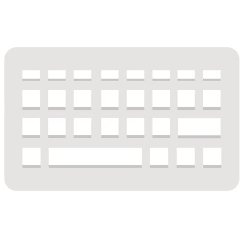 Keyboard Vector SVG Icon SVG Repo
