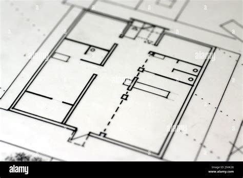 Study Detail Model Design Project Concept Plan Draft Technical Planning Style Stock Photo Alamy