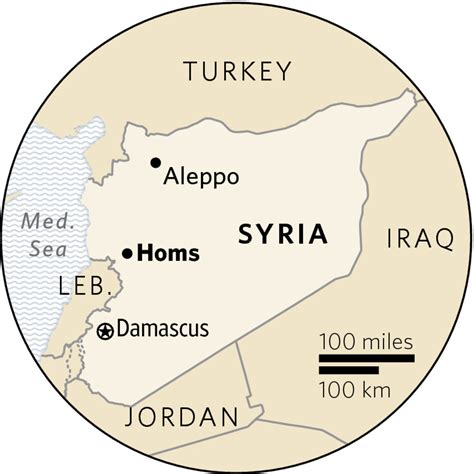 Inside The Battle For Homs Syria Wsj