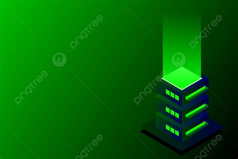 Datacenter Isometric Vector Illustration Farming Memory Workstation