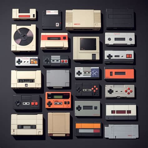 Retro Tech Designs Like Old School Gaming Consoles
