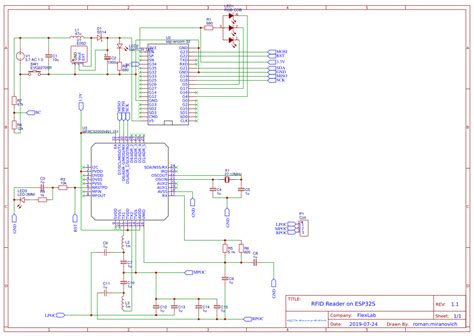 Rfid Reader On Esp32s Platform For Creating And Sharing Projects