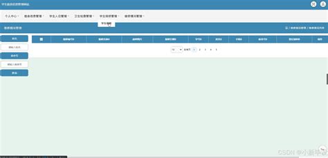 Java学生宿舍信息管理网站论文源码 2025毕设 Csdn博客