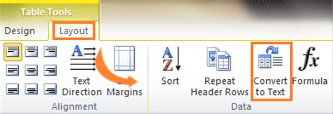 How To Convert Multiple Tables To Text In Word