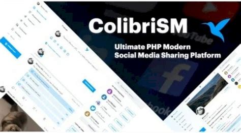 colibrism v1 3 4 nulled the ultimate php modern social media sharing