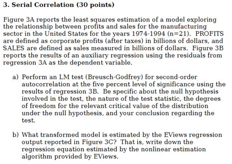 3 serial correlation 30 points figure 3a reports