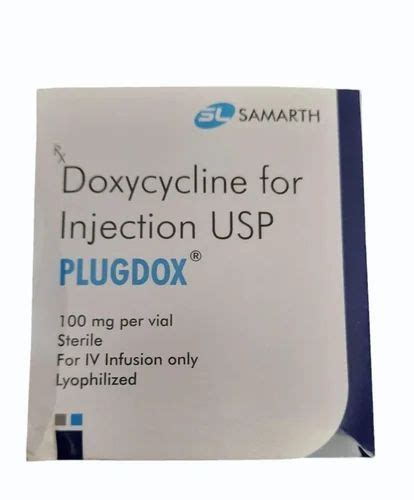 100mg Doxycycline Injection USP At 566 Vial Doxycycline Injection In Panipat ID 2852470306948