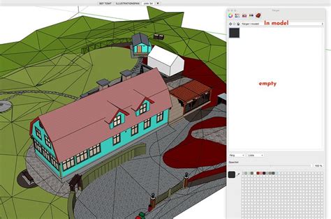 Materials Dont Show In Model Pro SketchUp Community