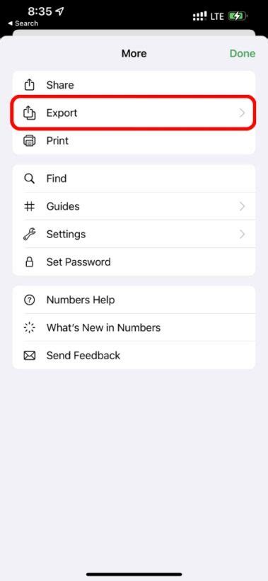 How To Convert Numbers File To Microsoft Excel On Iphone Ipad