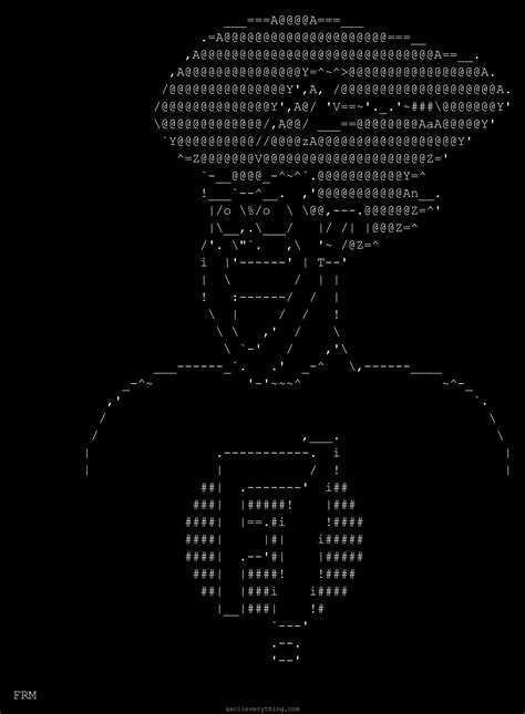 Ascii Everything The Ultimate Ascii Art Collection People And Characters Ascii Art Text