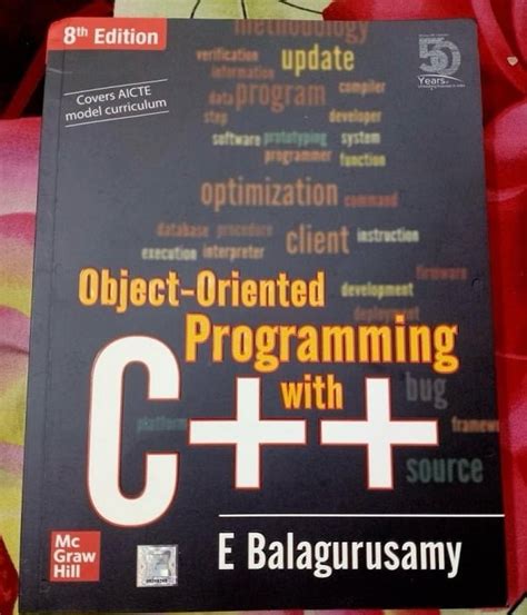 Object Oriented Programming With C E By E Balagurusamy A Z Book Hub