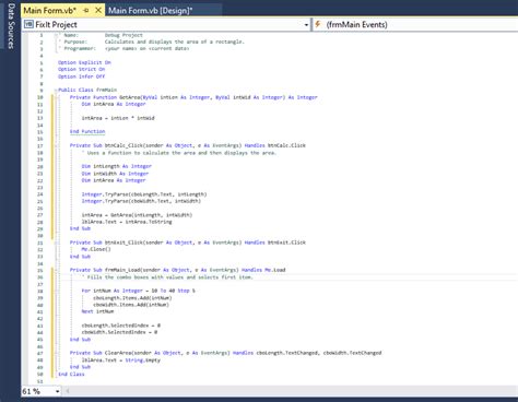 Solved Open The VB Chap FixIt Solution FixIt Chegg Com