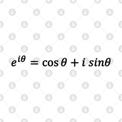 euler s formula complex numbers and math math t shirt teepublic