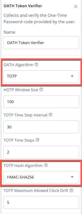 Use Case Configure Oath Based Token Two Factor Authentication In