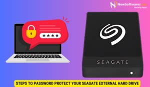 How To Password Protect A Seagate External Hard Drive? - Newsoftwares.net Blog