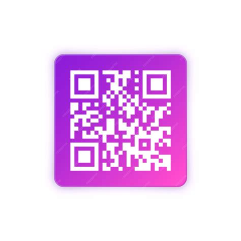 Premium Vector Modern Colorful Qr Code Sticker Identification