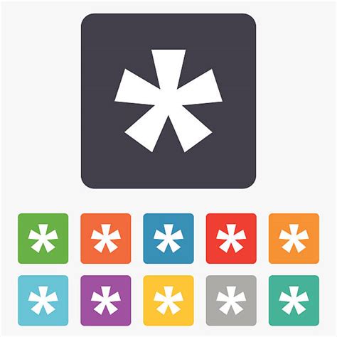 Asterisk Illustrations Royalty Free Vector Graphics And Clip Art Istock