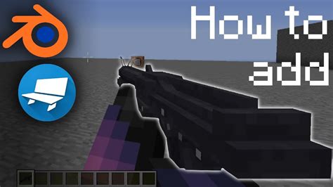 How To Add Guns To Minecraft Modular Warfare Mod Youtube