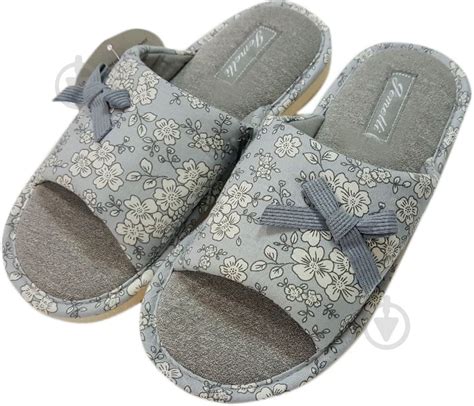 ᐉ Капці домашні Gemelli Ранета р 39 сірий • Краща ціна в Києві Україні • Купити в Епіцентр
