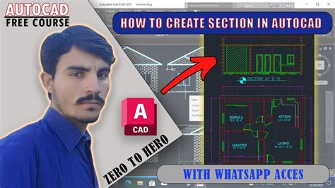 How To Create Section In Autocad In Hindiurdu 7th Lecture Youtube