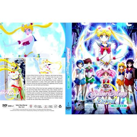 Anime Dvd Sailor Moon Eternal Pt 1 And 2 2021 Movie Shopee Malaysia