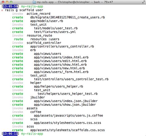 Generating Rails In Broad Strokes