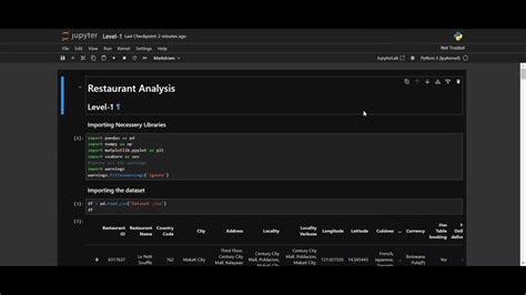 [video] data analysis internship at cognifyz technologies akankshya