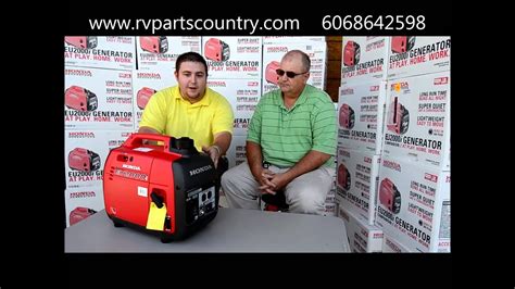 Honda EU2000i Generators at RV Parts Country - YouTube