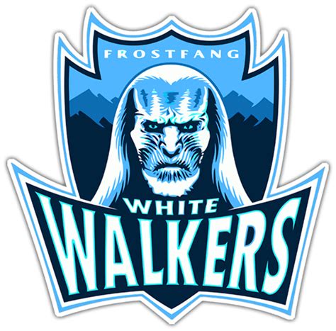 Sticker Game Of Thrones White Walkers