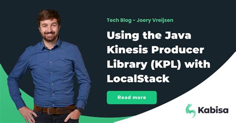 Using The Java Kinesis Producer Library Kpl With Localstack