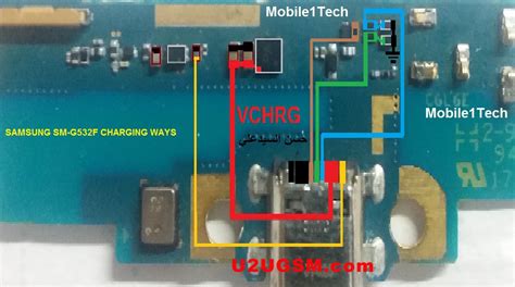 Samsung Galaxy Grand Prime Plus G F Charging Solution Jumper Problem Ways Look At Mother Board