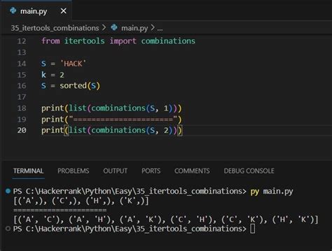 Binations Permutation And Combination In Python
