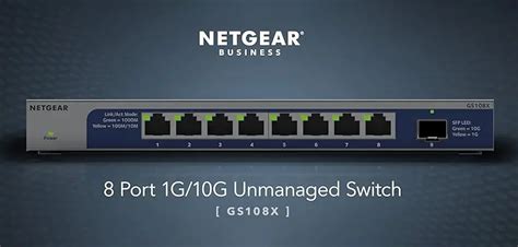 Netgear GS108X 8 Port Gigabit Unmanaged Switch Coming This Month Poc Network Tech
