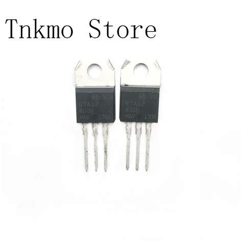 10PCS BTA12 800B BTA12 800 BTA12 TO 220 Triacs 12 Amp 800 Volt new ...