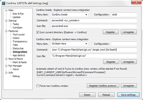 Windows Git Bash Here In Conemu Super User