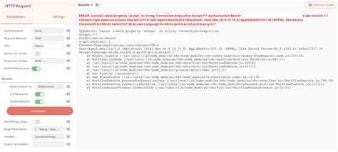 Request Node Result Has An Unknown Error Questions N8n Community
