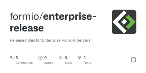 Github Formioenterprise Release Release Notes For Enterprise Form