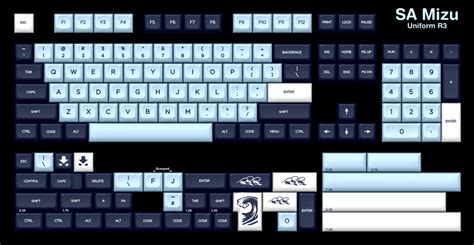 mizu 水 keycaps info from matrix