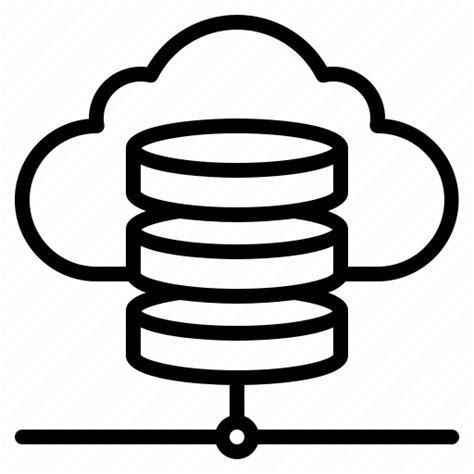 Database Server Cloud Storage Network Icon Download On Iconfinder
