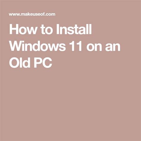 How To Bypass Windows 11 Minimum Installation Requirements Computer Maintenance Life Hacks