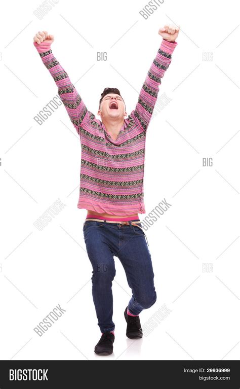 Super Excited Person