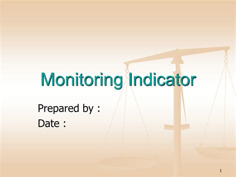 Solution Lesson 13 Monitoring Indicator Studypool