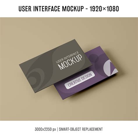 Premium PSD User Interface Mockup Premium PSD User Interface Mockup