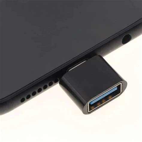 Adaptador Otg Usb Femea P Tipo C Macho Excelent Solu Es