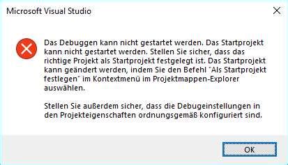 C Debug Start Disabled In VS2017 On NET Core Projects Stack Overflow