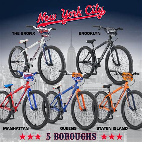 Se Bikes Nyc Inspired 5 Boroughs Big Flyer Series