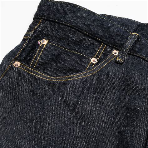 Oni Denim Super Wide Straight 12oz Kiraku Denim Oni 222kir