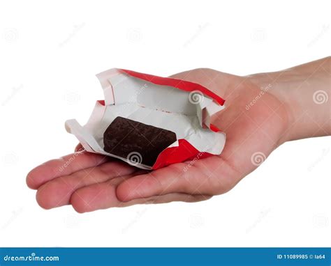 Candy In Hand Stock Image Image Of Candy Isolated Beautiful 11089985